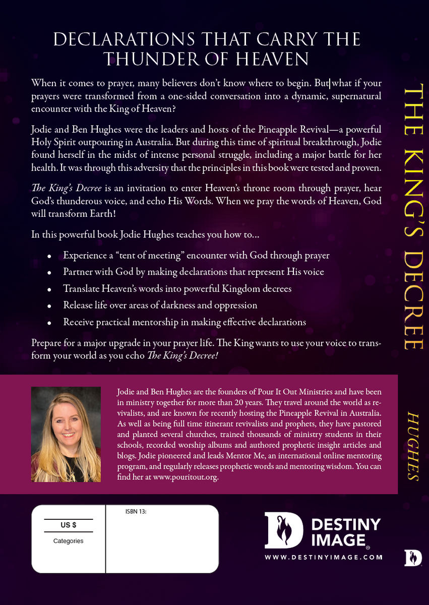 The King's Decree – Pour It Out Ministries